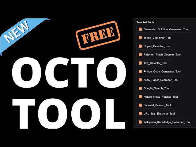Free Video: OctoTools - A Framework for Complex Reasoning in AI Agents from Discover AI | Class ...
