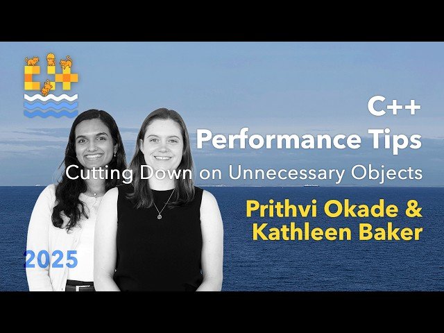 Free Video: C++ Performance Tips - Cutting Down on Unnecessary Objects from cpponsea | Class Central