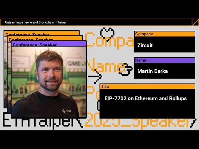 Free Video: EIP-7702 on Ethereum and Rollups from ETHTaipei | Class Central