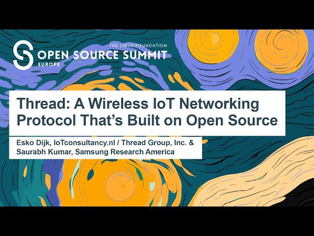 Free Video: Thread - A Wireless IoT Networking Protocol That's Built on Open Source from Linux ...