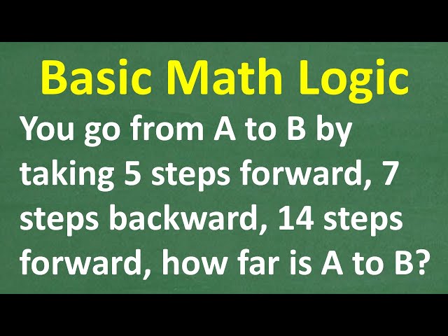 Free Video: 5 Forward, 7 Back, 14 Forward - How Far Did You Go ...
