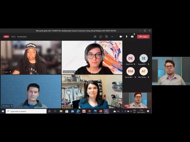 Microsoft Ignite Talk: Building Real Human Connection Using Virtual Reality from Microsoft ...
