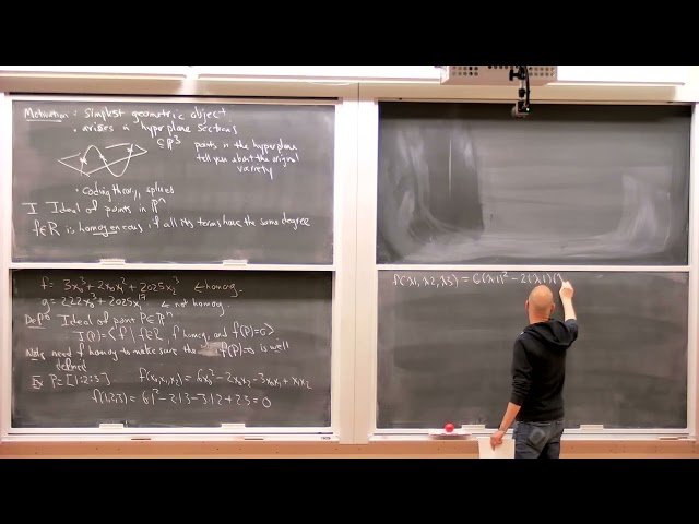 Free Video Homological Invariants Of Points In Projective Space Talk 1 From Fields Institute