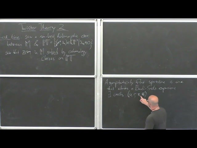 Free Video: Twistor Approach to Asymptotic Symmetries and Flat ...
