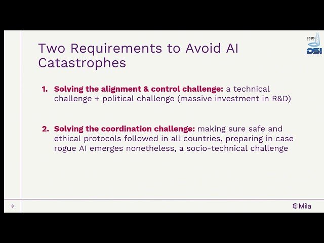 Free Video: How Could We Design Aligned and Provably Safe AI? from ...
