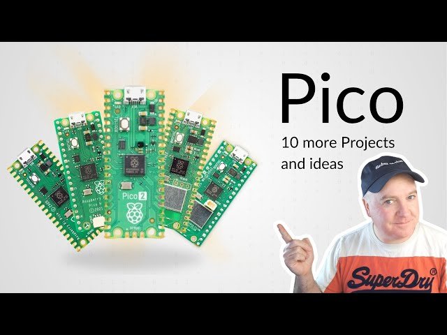 Free Video: 10 Beginner Projects for Raspberry Pi Pico - From LED Control to Robotics from Kevin ...