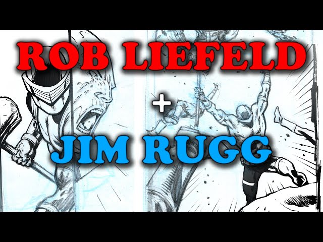 Free Video: Rob Liefeld Pencils Jim Rugg Inks - G.I. Joe Snake Eyes ...