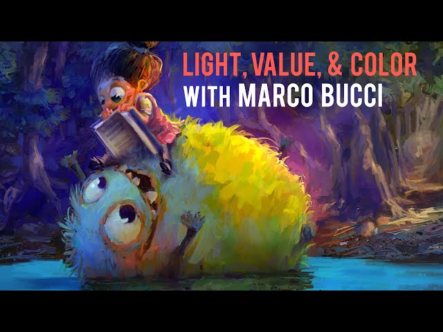 Free Video: Light, Value, and Color with Marco Bucci from Proko | Class ...