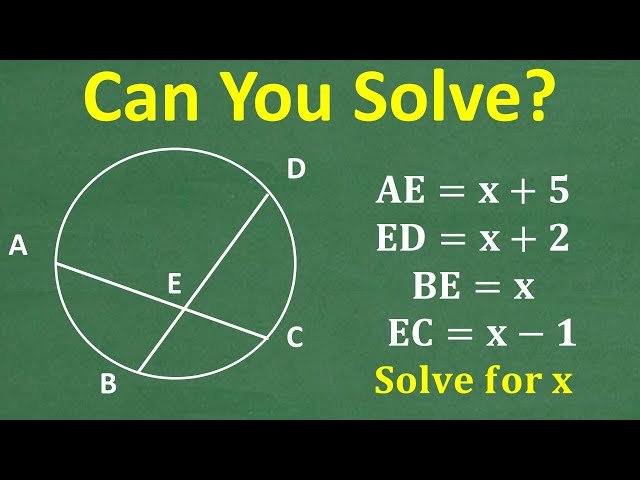 Free Video: Circle Geometry Challenge - Can You Find the Segment ...