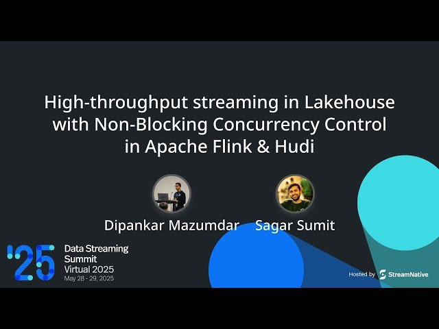 Free Video: High-Throughput Streaming in Lakehouse with Non-Blocking Concurrency Control in ...