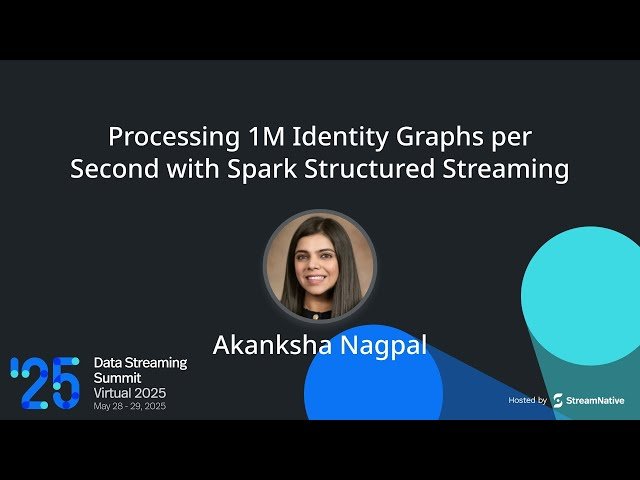 Free Video: Processing 1M Identity Graphs per Second with Spark ...