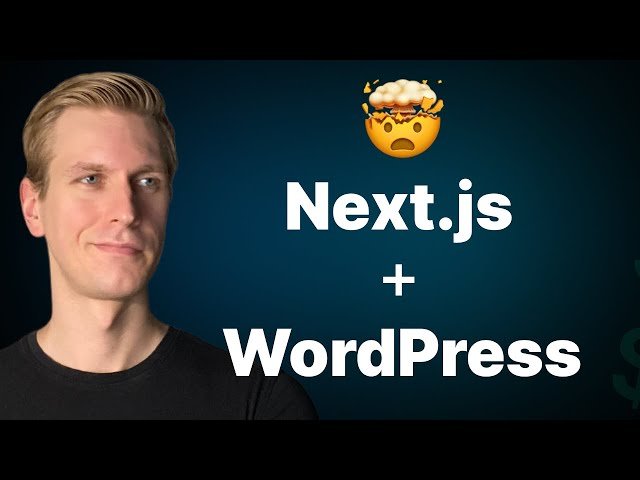 Free Video: Next.js + WordPress Is Amazing - WordPress Headless, SSG and ISR, Cloudways from ...