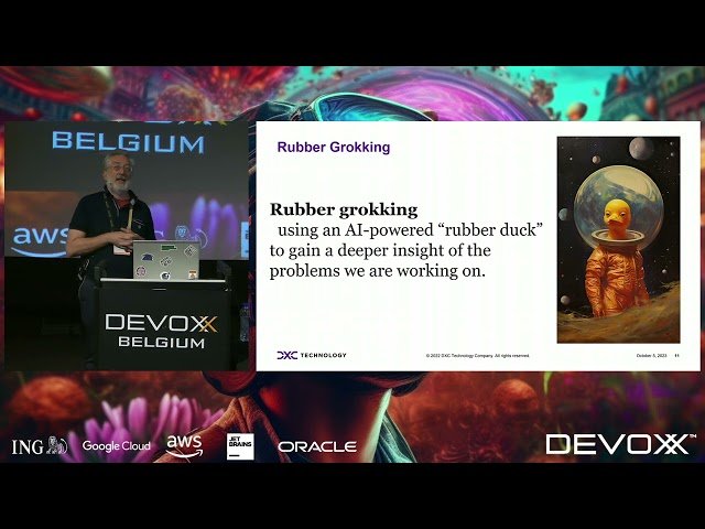 Devoxx Talk: Rubber Grokking - Enhancing Software Development with AI from Devoxx | Class Central
