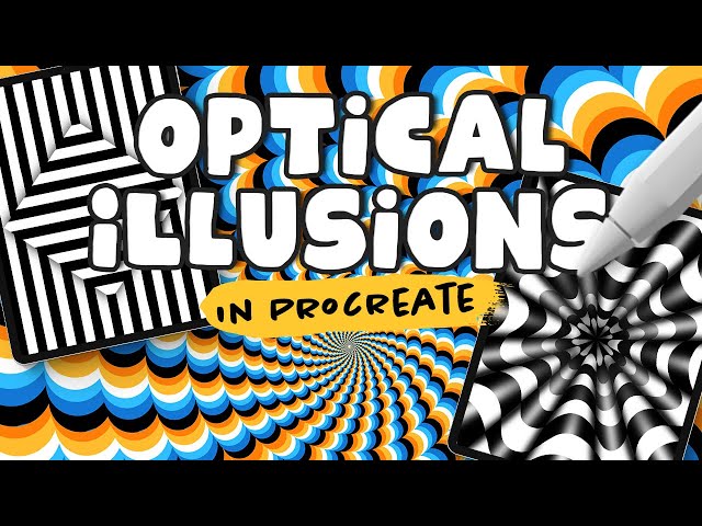 Free Video: Mind-Blowing Procreate Optical Illusions Tutorial from Art ...