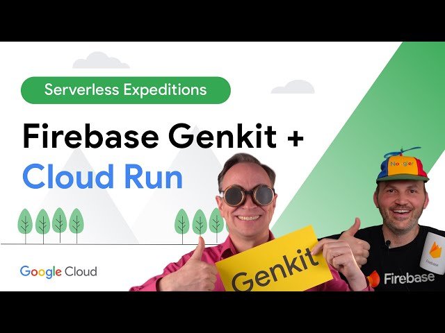 Free Video: Build AI Agents with Cloud Run and Firebase Genkit from Google Cloud Tech | Class ...