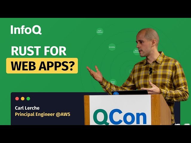 Free Video: Rust for Web Applications - Insights from Amazon's Carl Lerche from InfoQ | Class ...