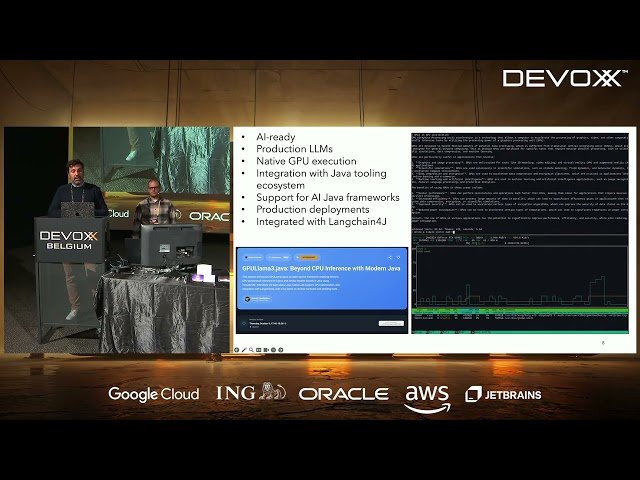 Free Video: TornadoVM Deep Dive - Empowering Java Developers with GPU Acceleration from Devoxx ...