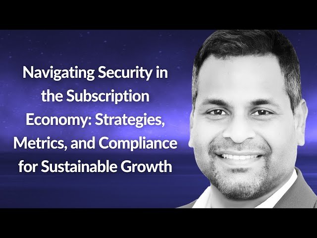 Free Video: Navigating Security in the Subscription Economy from Conf42 | Class Central