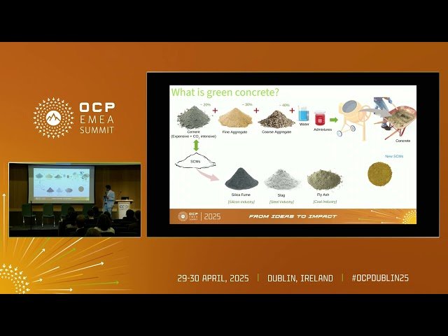Free Video: Data and AI for Stronger Faster Greener Concrete from Open Compute Project | Class ...