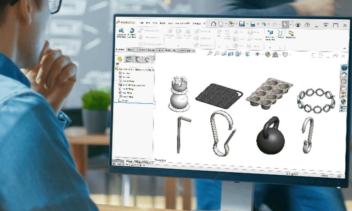 Free Course: SOLIDWORKS Feature Patterns and Sweeps from Coursera ...