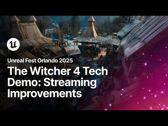 Free Video: Streaming Improvements for Dense Worlds in The Witcher 4 UE5 Tech Demo from Unreal ...