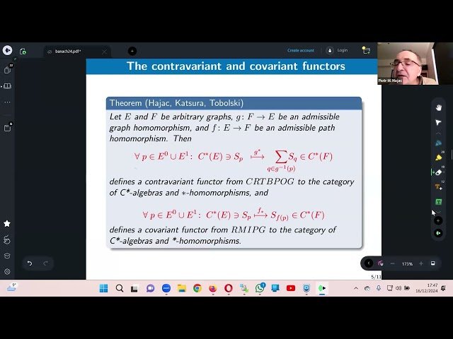 Free Video: New Morphisms of Graphs from Banach Center | Class Central