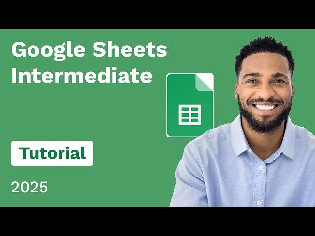 Free Video: Google Sheets Intermediate Tutorial from Learnit Training | Class Central