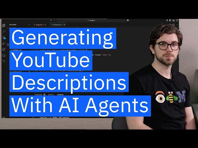 Free Video: Build a LangGraph AI Agent to Transcribe and Summarize YouTube Videos from IBM ...