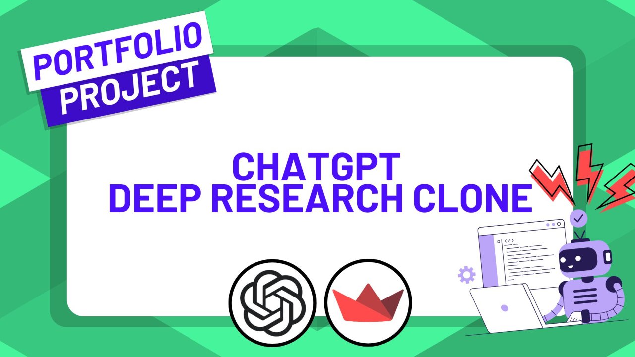 Online Course: Build a ChatGPT Deep Research Clone with Streamlit from Zero To Mastery | Class ...