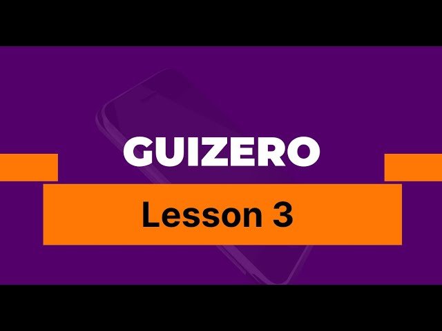 Free Video: Getting Started with GUIZERO - Creating Python GUI Applications - Lesson 3 from ...