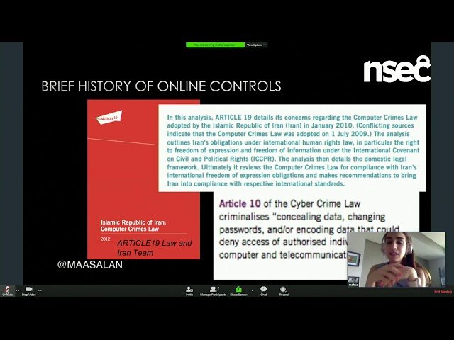 NorthSec Talk: Tightening the Net in Iran from NorthSec | Class Central