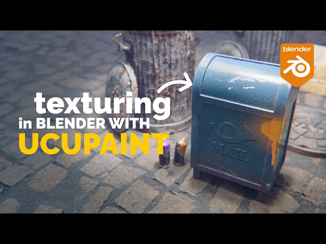 Free Video: Blender 3D Texturing Tutorial Using Free Ucupaint Addon ...