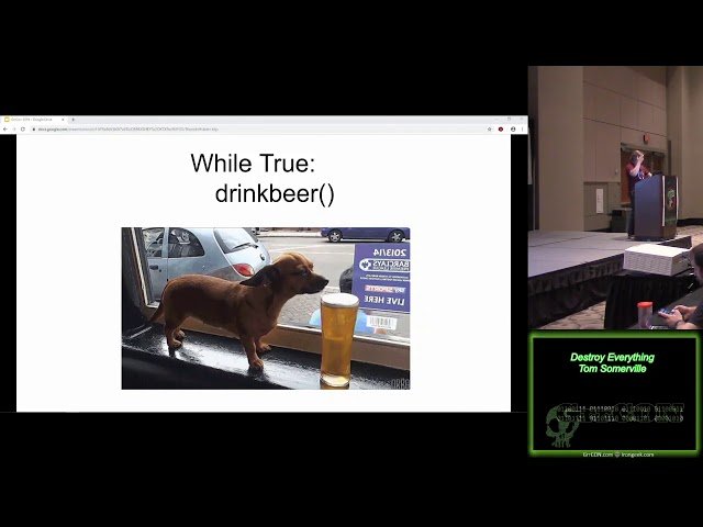 GrrCon Talk: Destroy Everything from YouTube | Class Central