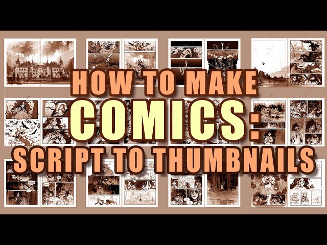 Free Video: The Most Important Step in Making Comics - Thumbnails ...