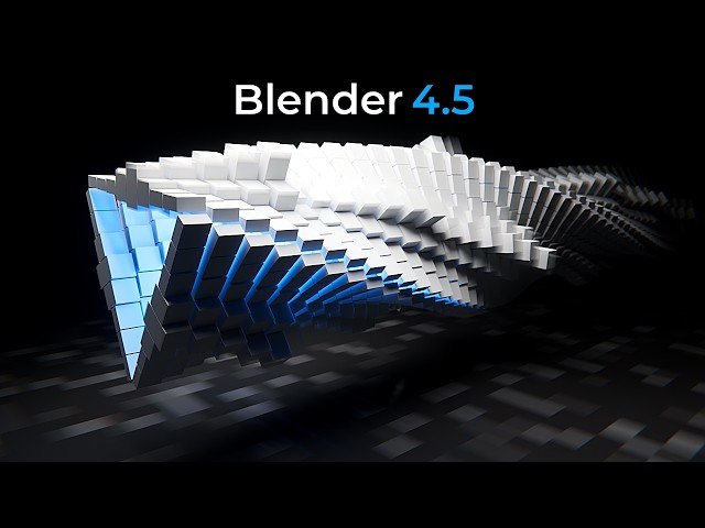 Free Video: Making an Audio Visualizer in Blender 4.5 from Polyfjord | Class Central