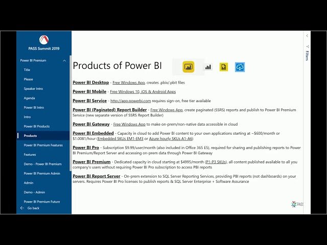 PASS Data Community Summit Talk: Power BI Premium - Is it for Your Company and Worth It from ...