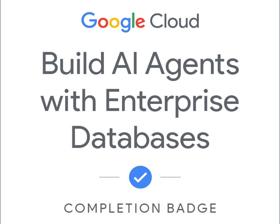 Online Course: Build AI Agents with Enterprise Databases from Google ...