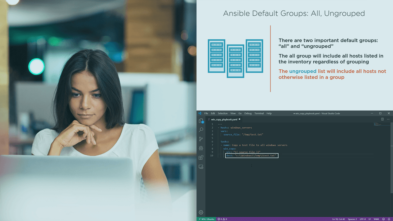 Online Course: Getting Started with Ansible on Windows from Pluralsight ...