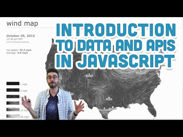 Free Video: Working with Data and APIs - p5.js Tutorial from Coding ...