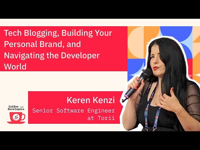 Wearedevelopers World Congress Talk Tech Blogging Building Your Personal Brand And Navigating