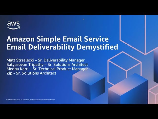 Free Video: Email Deliverability with Amazon SES - Best Practices and ...