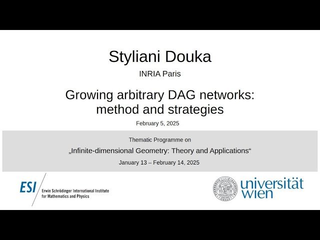 Free Video: Growing Arbitrary DAG Networks: Method and Strategies for ...