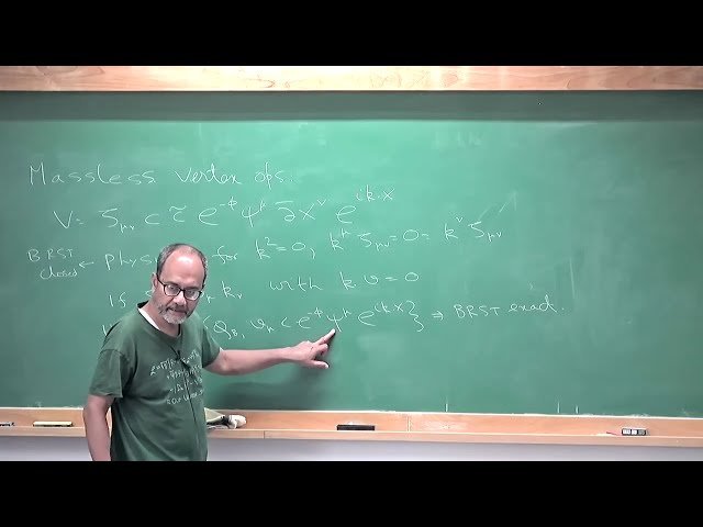 Free Video: String Theory 2: Fermionic Strings - Lecture 14 from International Centre for ...