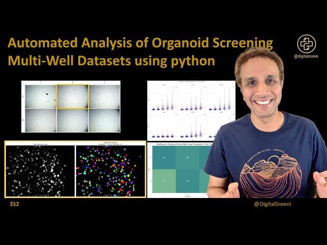 Free Video: Automated Analysis of Organoid Screening Multi-Well Datasets Using Python from ...