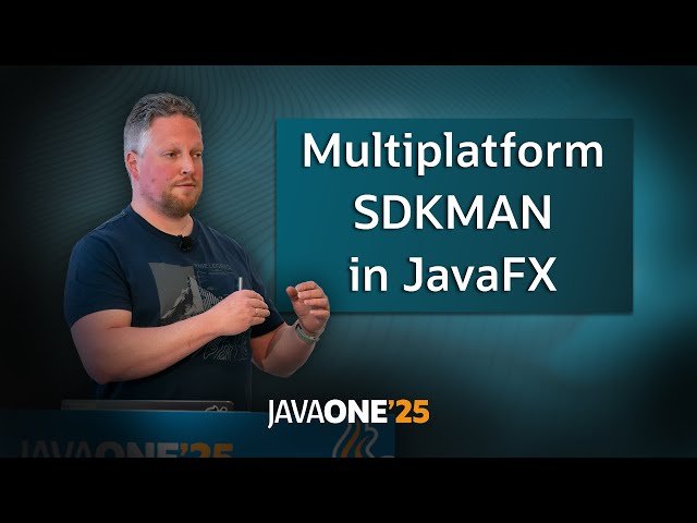 Free Video: Building a Multiplatform SDKMAN in JavaFX - Creating Native Applications with ...