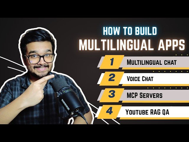 Free Video: How to Build Multi-lingual Voice Apps in Python with Sarvam.AI - Hands-on Tutorial ...