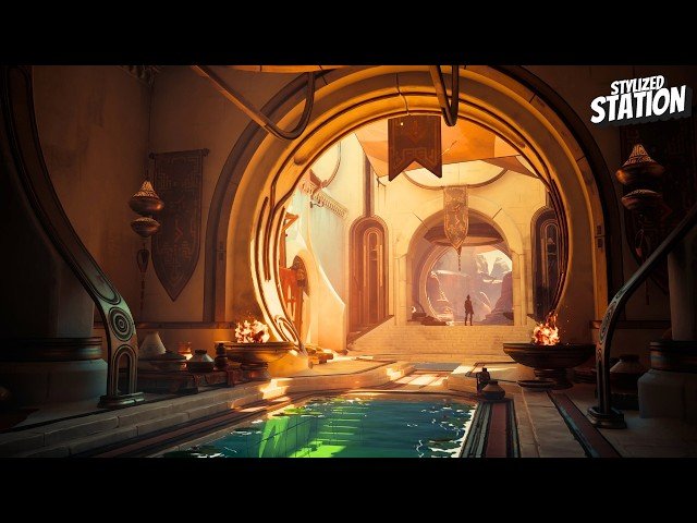 Free Video: Building a Game Environment in Unreal Engine - Environment Breakdown from Stylized ...