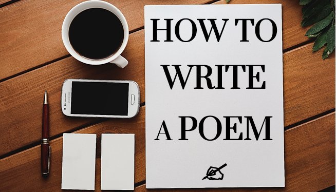 Online Course: How to Write a Poem: 3 Steps to Creating Your First ...