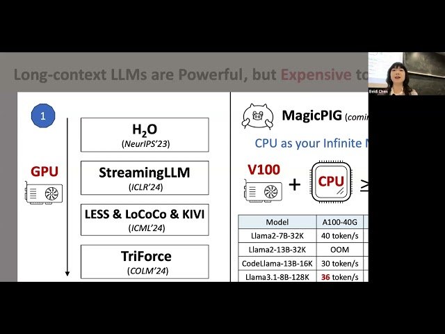 Free Video: Methods for Long Context Language Models: MagicPIG and Factor - Lecture 23 from ...