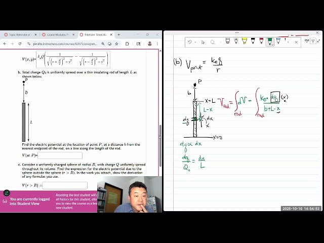 Free Video: Physics 4B - Electrostatics Freeform Timed Assessment Demo - Extended Charge ...
